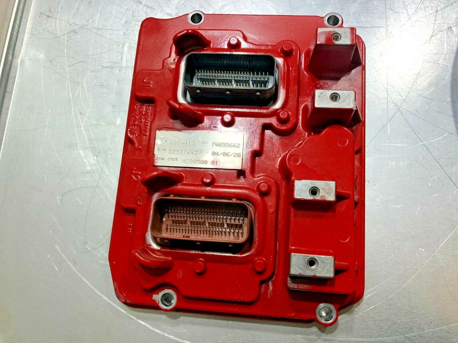 2017 Cummins ISL ISC 8.9 intake manifold grid heater cover 5274662 OEM ...