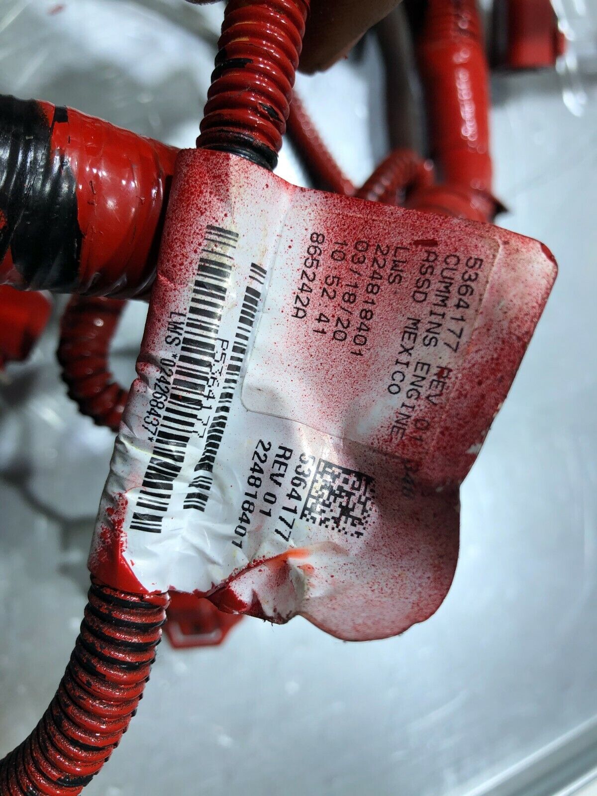2020 Cummins ISB 6.7 COMPLETE ETR CNT MDL WIRING HARNESS 5364759 OEM ⋆ ...