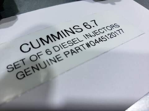 Cummins ISB QSB 6.7L Fuel Distributor Rail Assembly 5295117 OEM ⋆ Used ...