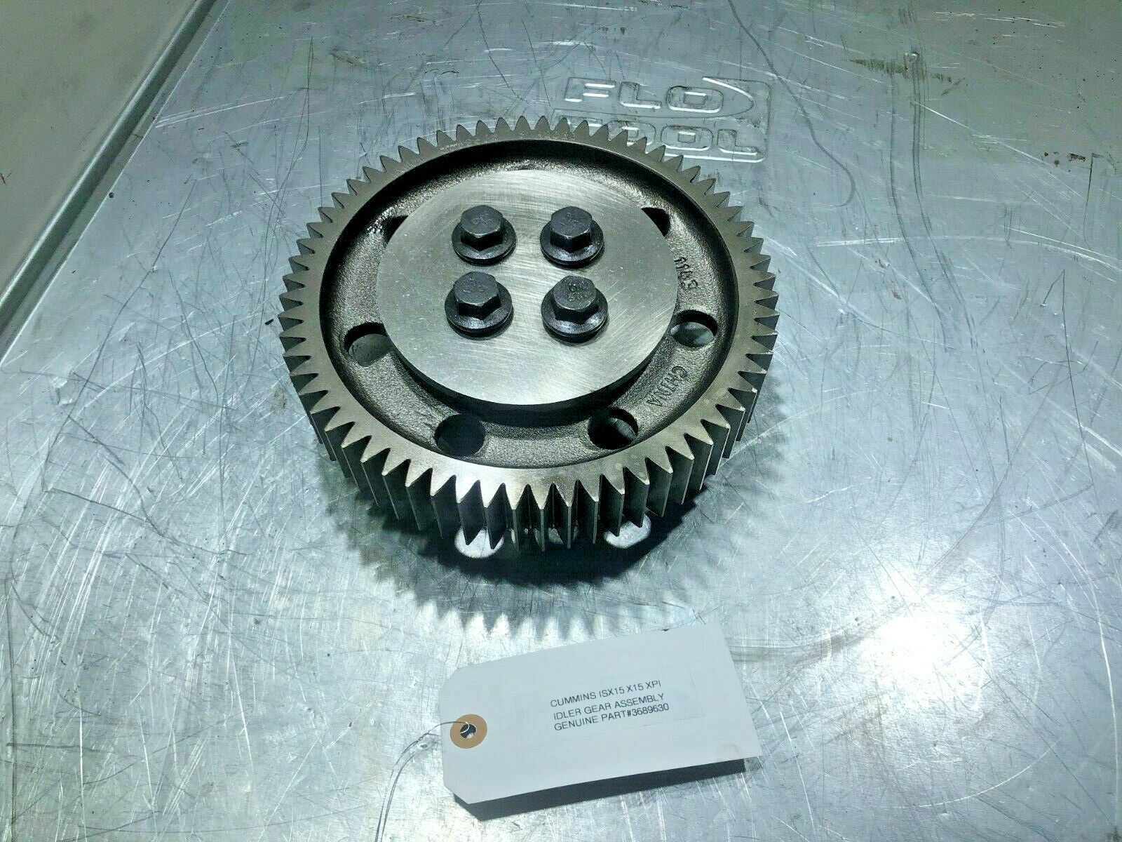 8.3L ISC ISL Cummins Rear Main Seal Engine Cover 3933384 OEM ⋆ Used ...