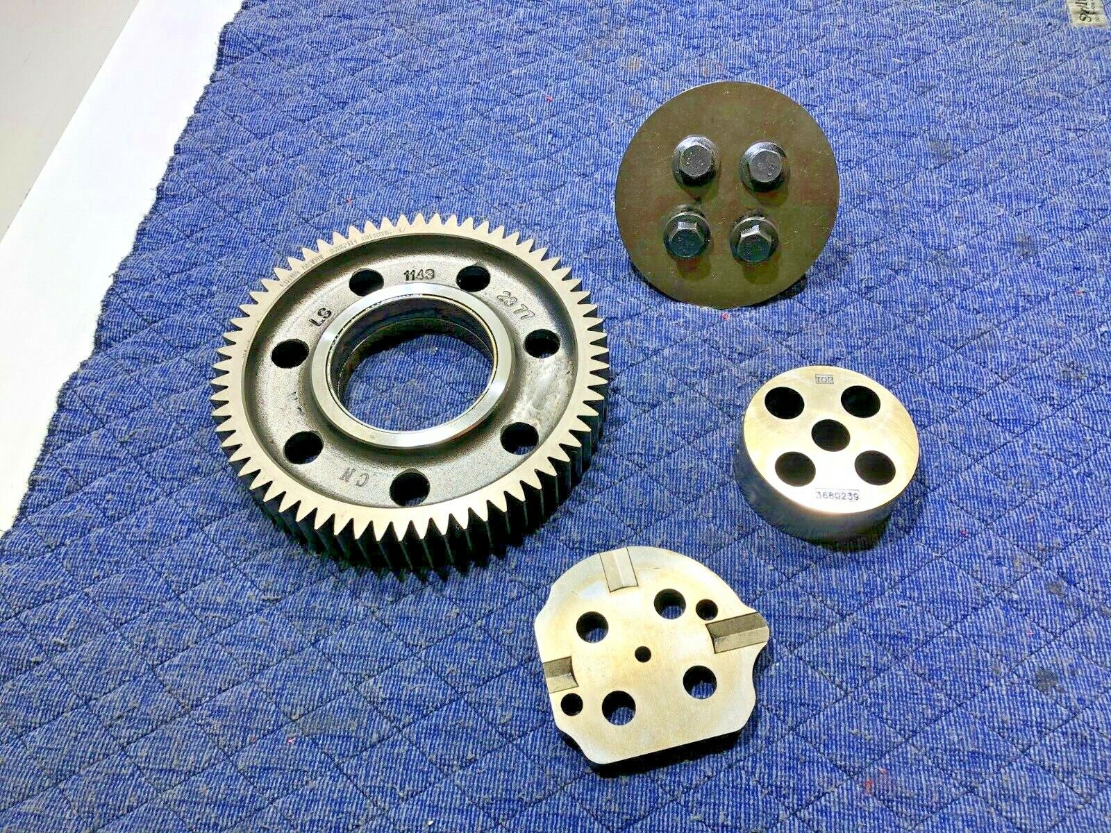 8.3L ISL PACCAR Cummins Rear Main Seal Engine Cover 3933384 OEM ⋆ Used ...