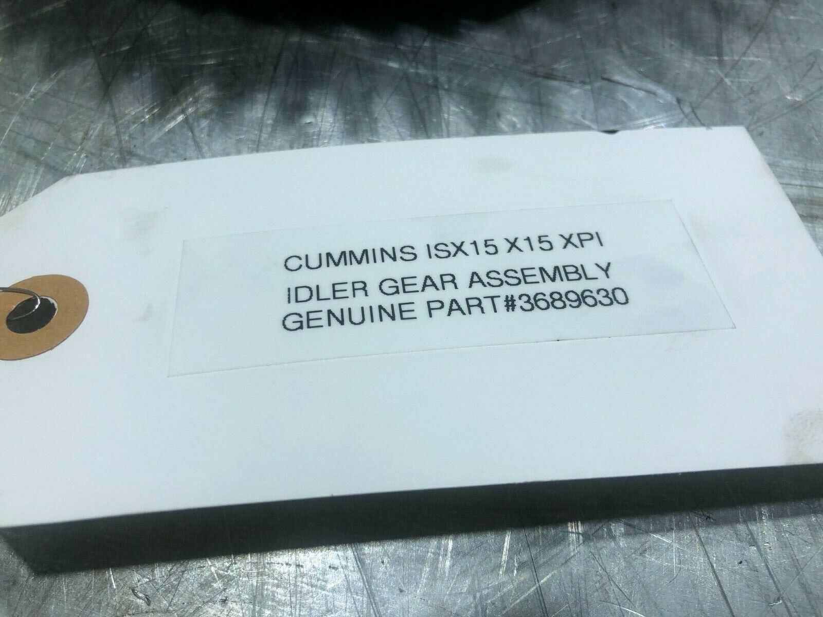 8.3L ISL PACCAR Cummins Rear Main Seal Engine Cover 3933384 OEM ⋆ Used ...