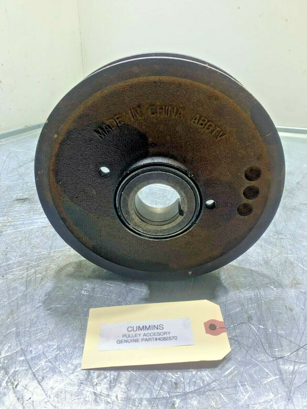 CUMMINS DIESEL ENGINE PULLEY ACCESSORY DRIVE 4082570 - OEM ⋆ Used ...