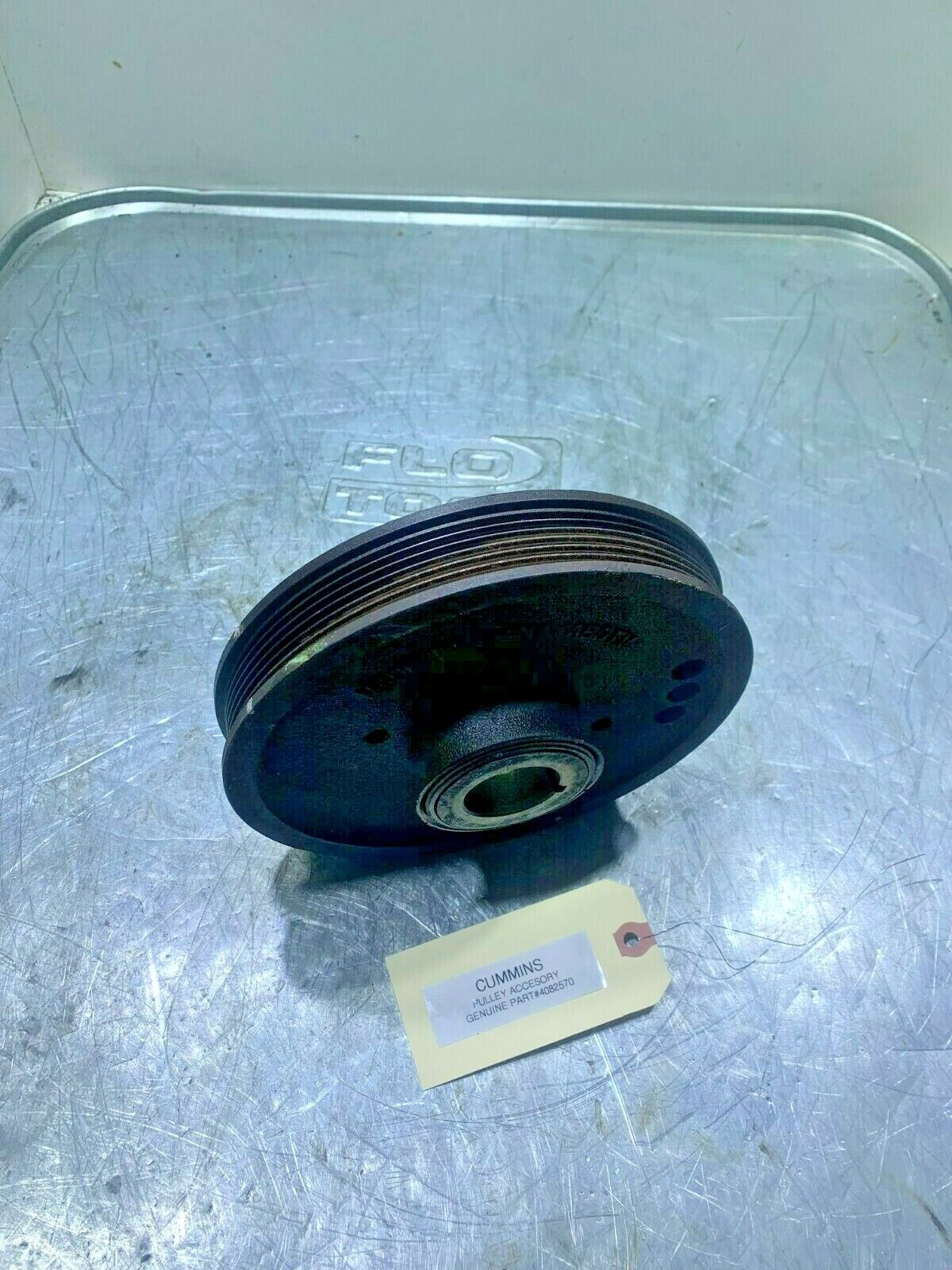 CUMMINS DIESEL ENGINE PULLEY ACCESSORY DRIVE 4082570 - OEM ⋆ Used ...