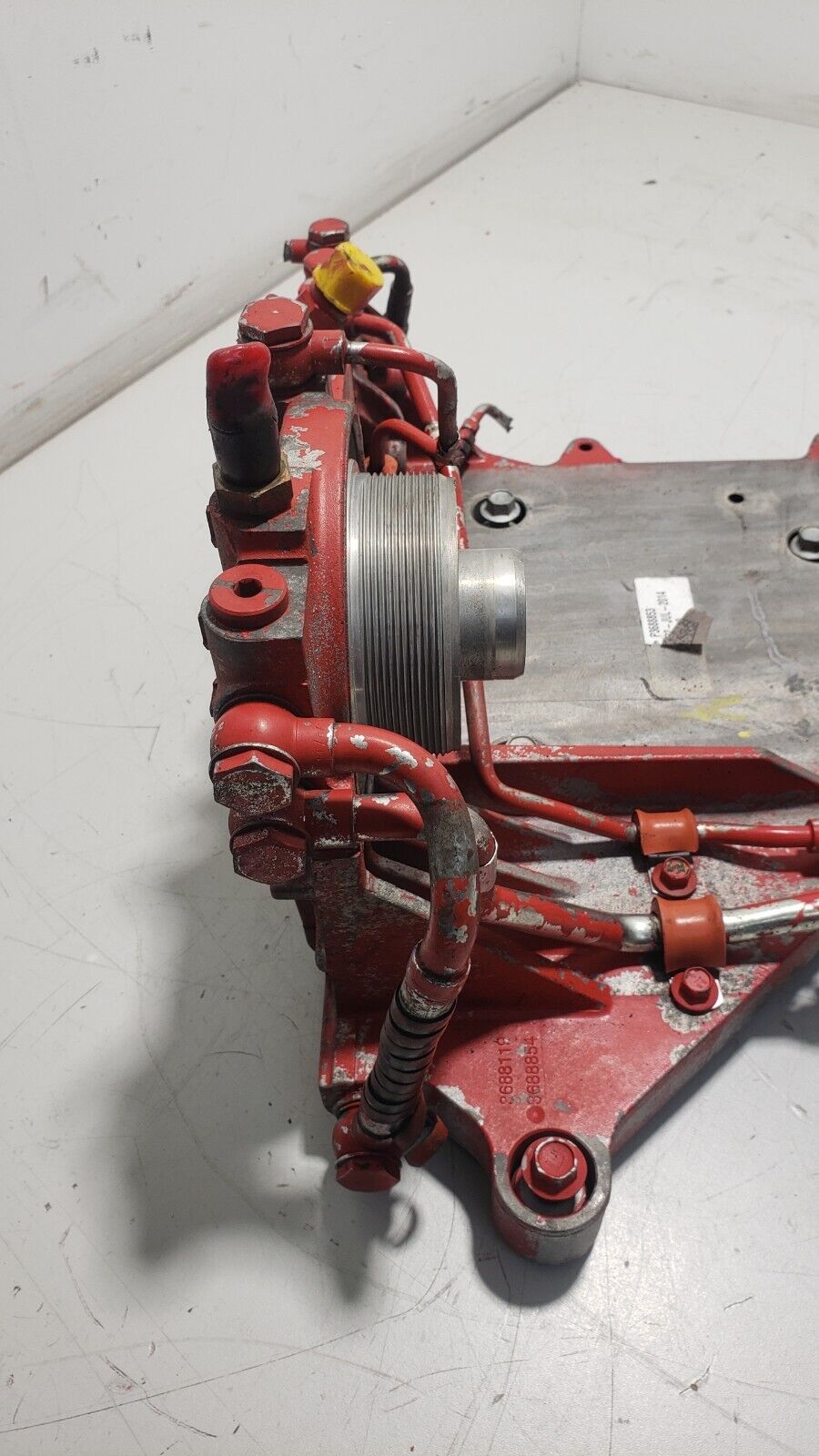 Cummins ISB QSB 6.7 Engine Oil Filter Housing 5285021 OEM ⋆ Used Diesel Parts