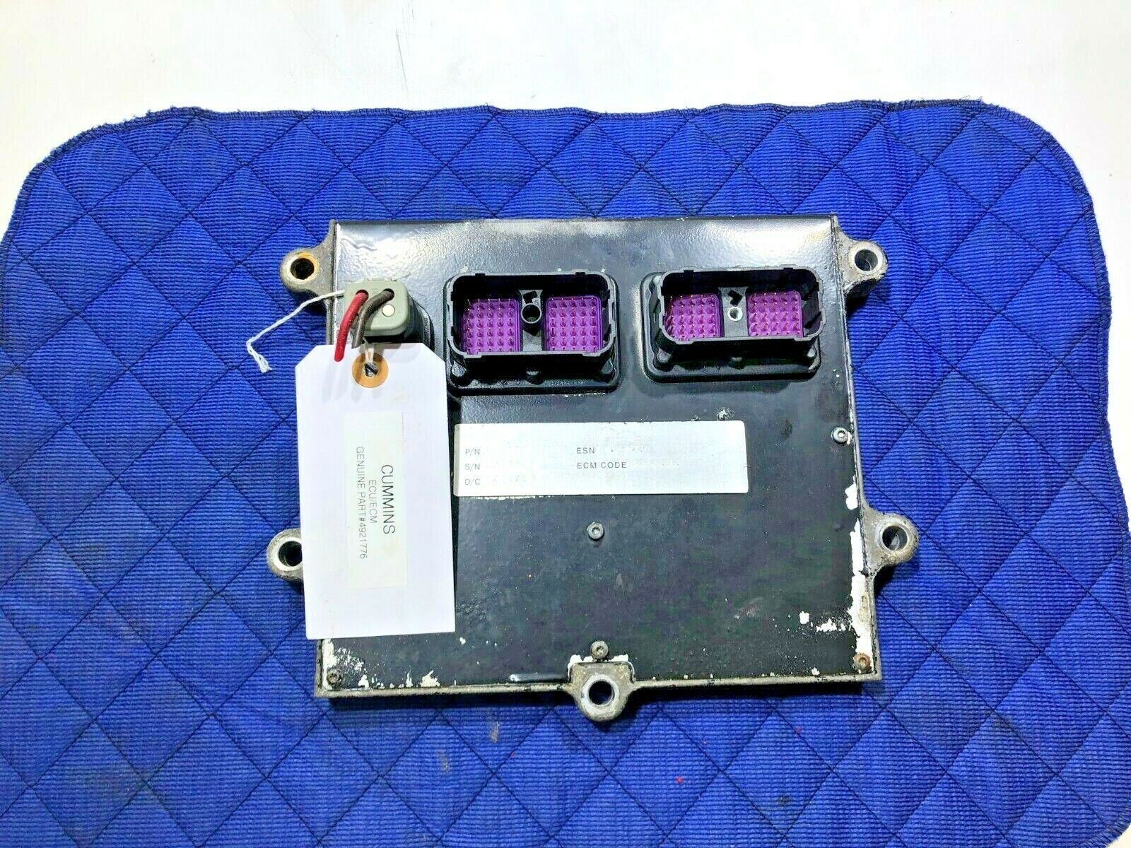 CUMMINS ISC 8.3 ECM ECU DIESEL ENGINE COMPUTER MODULE 300HP 4921776 OEM ...