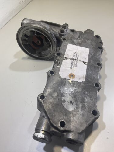 Cummins ISC/ISL 8.3/8.9 Oil Filter Head 3931077 OEM ⋆ Used Diesel Parts