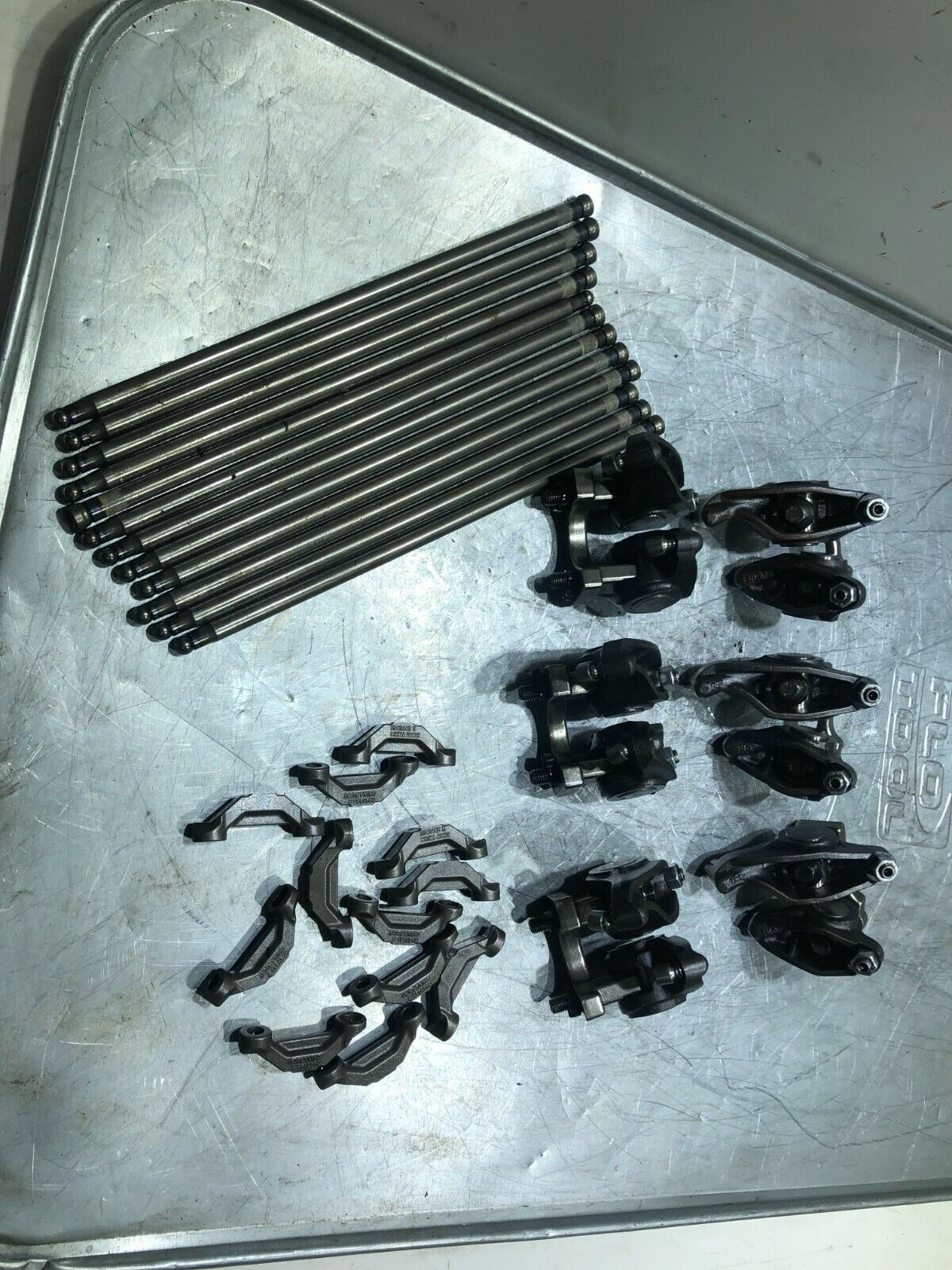 Cummins ISL ISC 8.3 PACCAR Complete Rocker Arm Assembly push rods ...