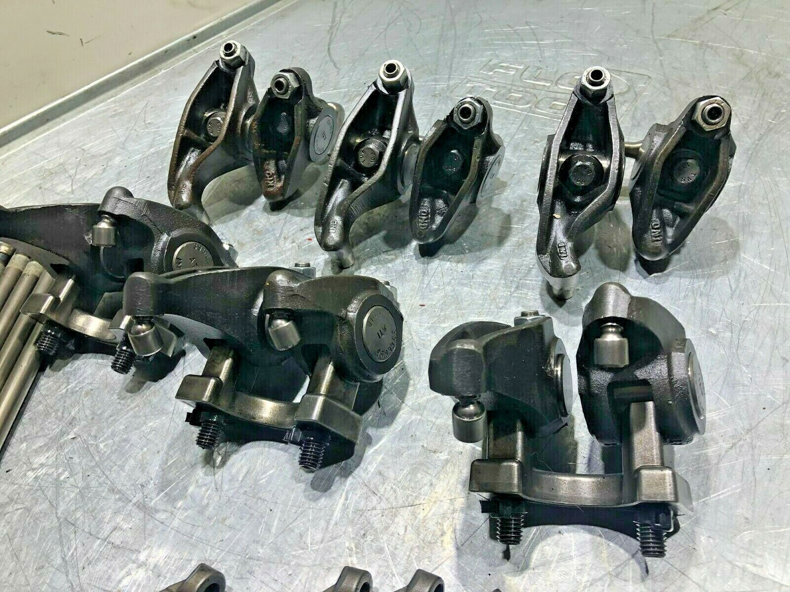 Cummins ISL ISC 8.3 PACCAR Complete Rocker Arm Assembly push rods ...