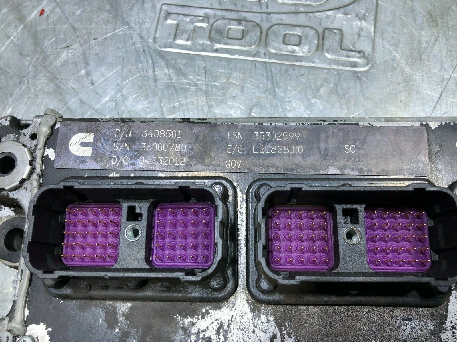 CUMMINS ISM11 M11 QSM11 Engine Computer ECM ECU 3408501 OEM ⋆ Used ...