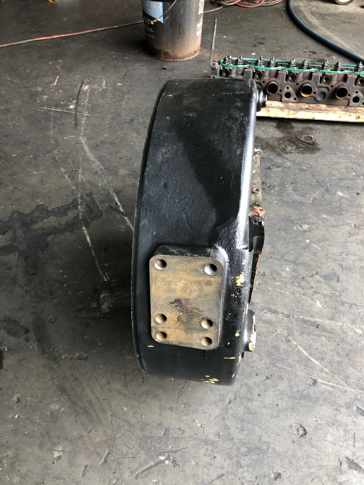 Cummins QSB 4.5 Block Stiffener Plate 3970102 OEM ⋆ Used Diesel Parts