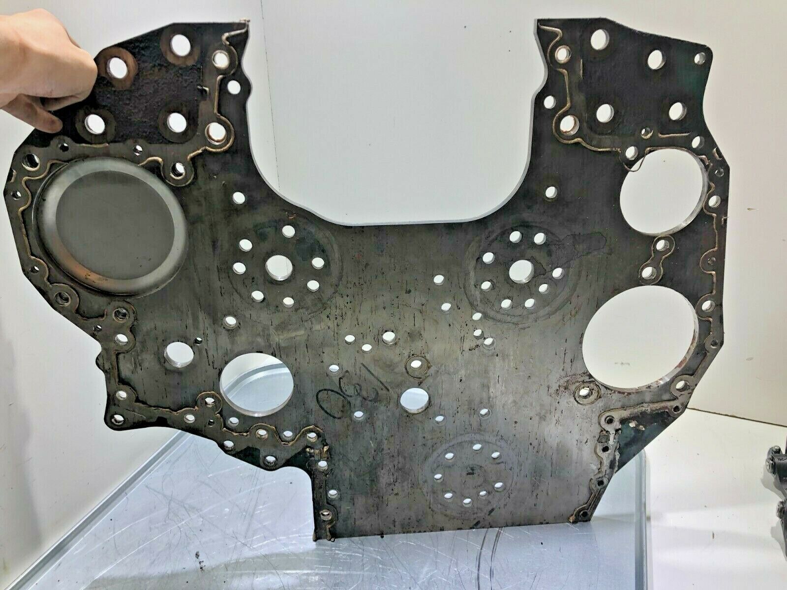 Volvo Diesel Engine Front Timing Plate VED13 OEM ⋆ Used Diesel Parts
