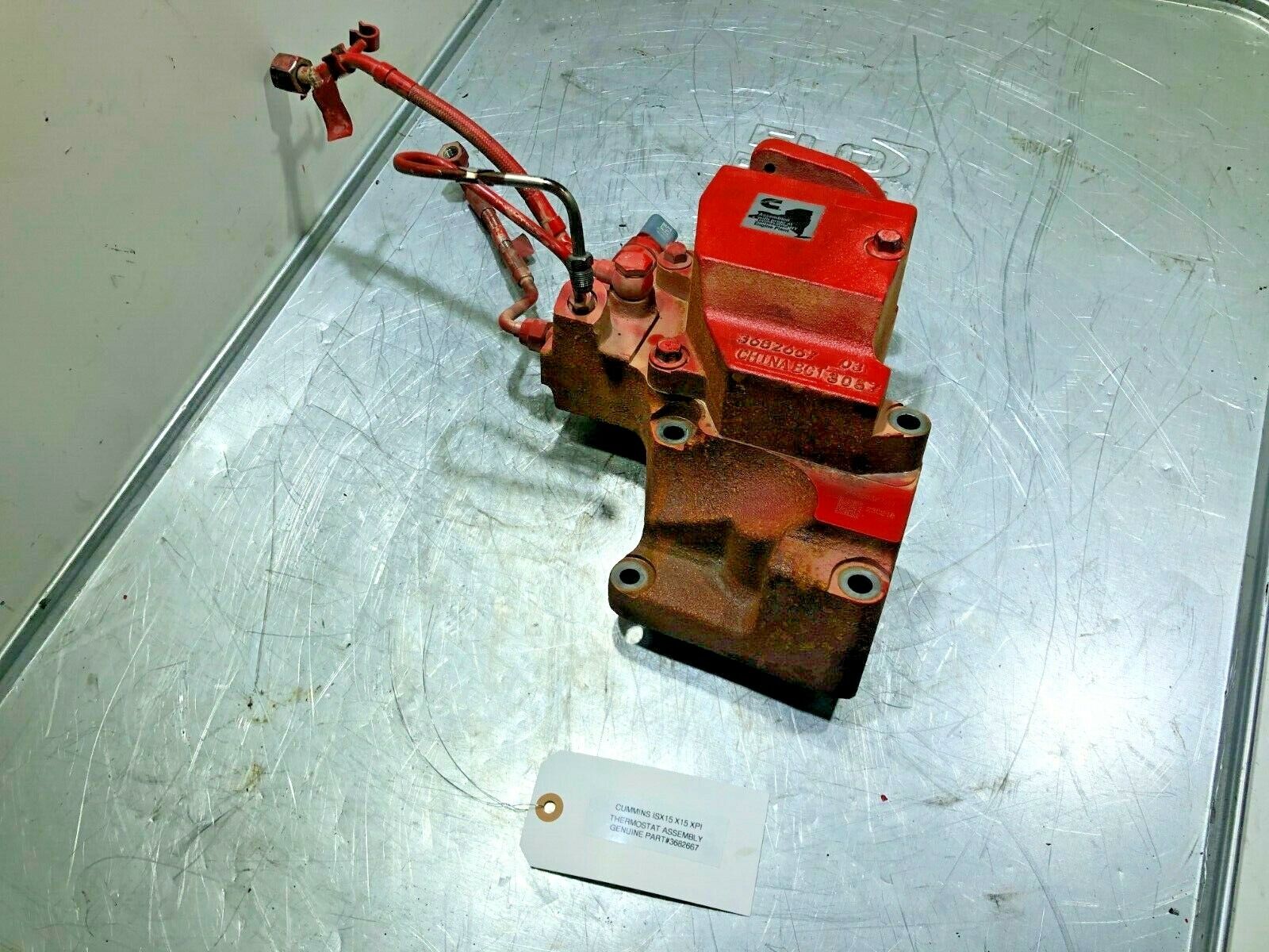 Water Elbow Inlet Connection Cummins ISL 8.3 PACCAR 5259749 OEM ⋆ Used ...