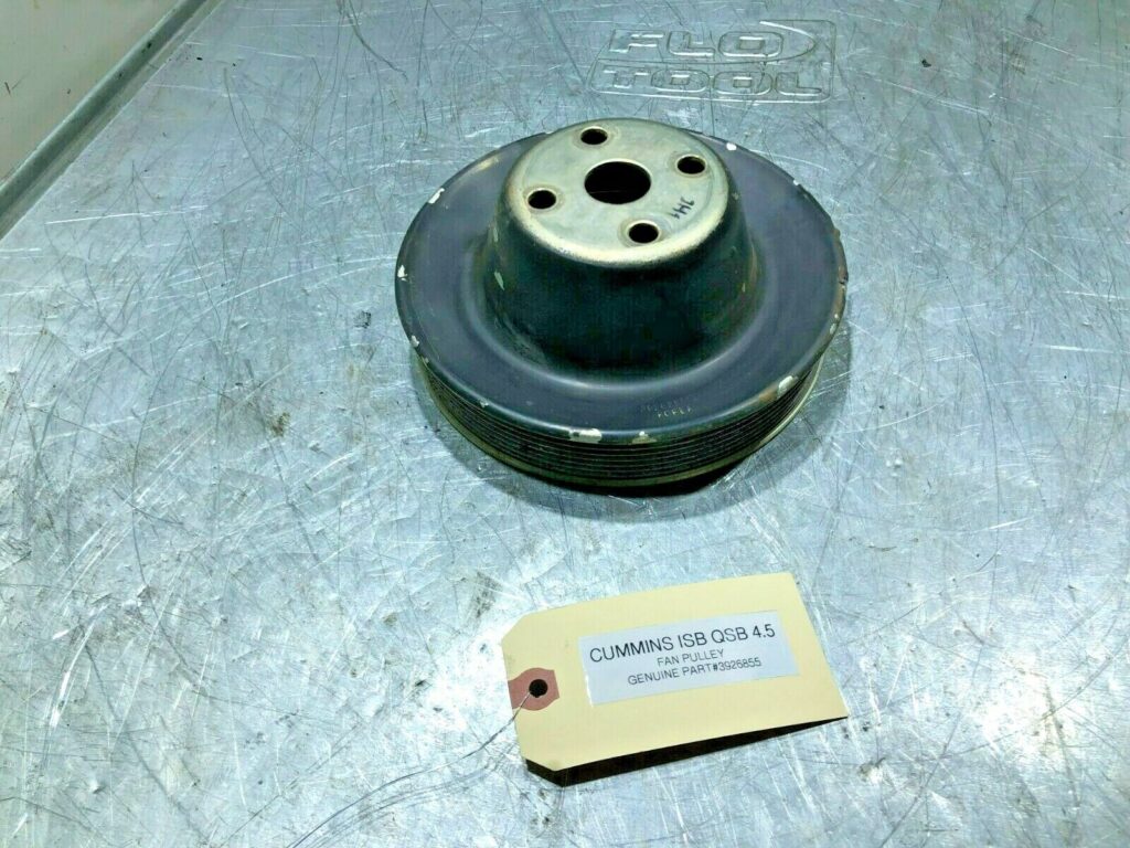 Cummins 4BT 6CT 6BT ENGINE FAN BELT PULLEY 3926855 3918204 OEM ⋆ Used ...
