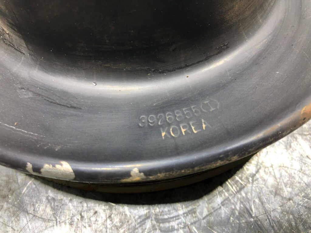 Cummins 4BT 6CT 6BT ENGINE FAN BELT PULLEY 3926855 3918204 OEM ⋆ Used ...