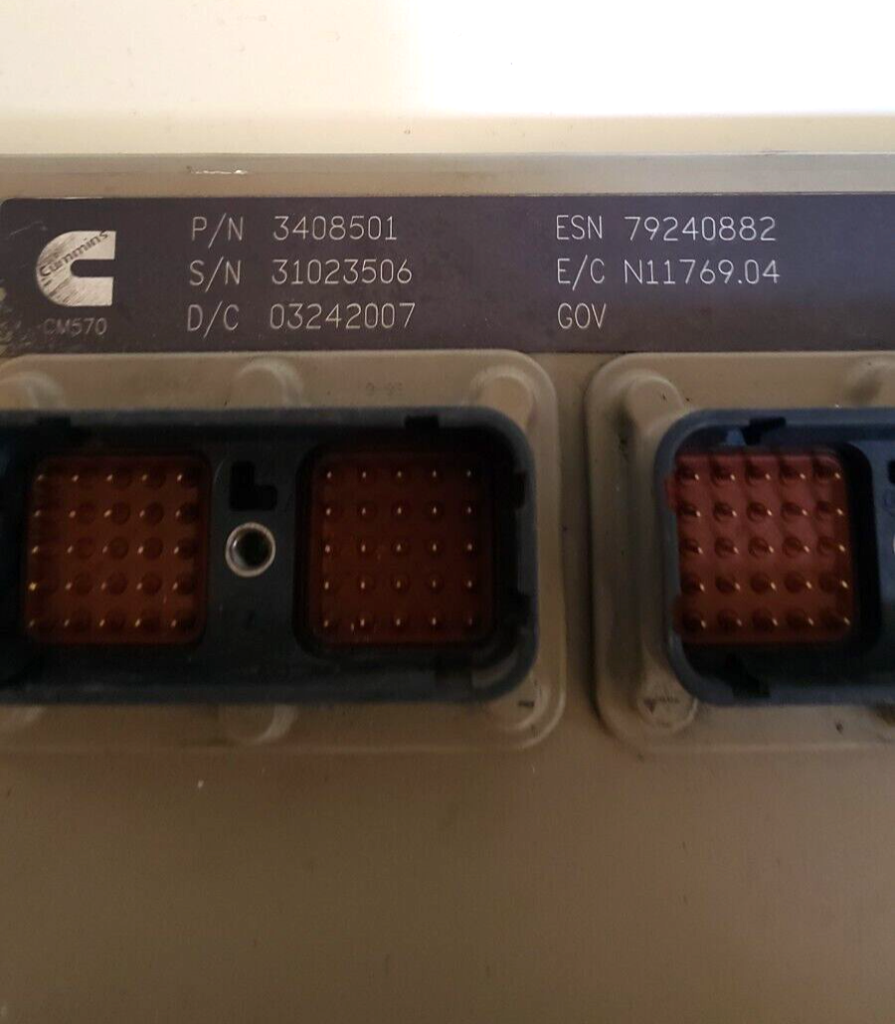 Cummins 3408501 ISX QSX ECM ECU OEM ⋆ Used Diesel Parts