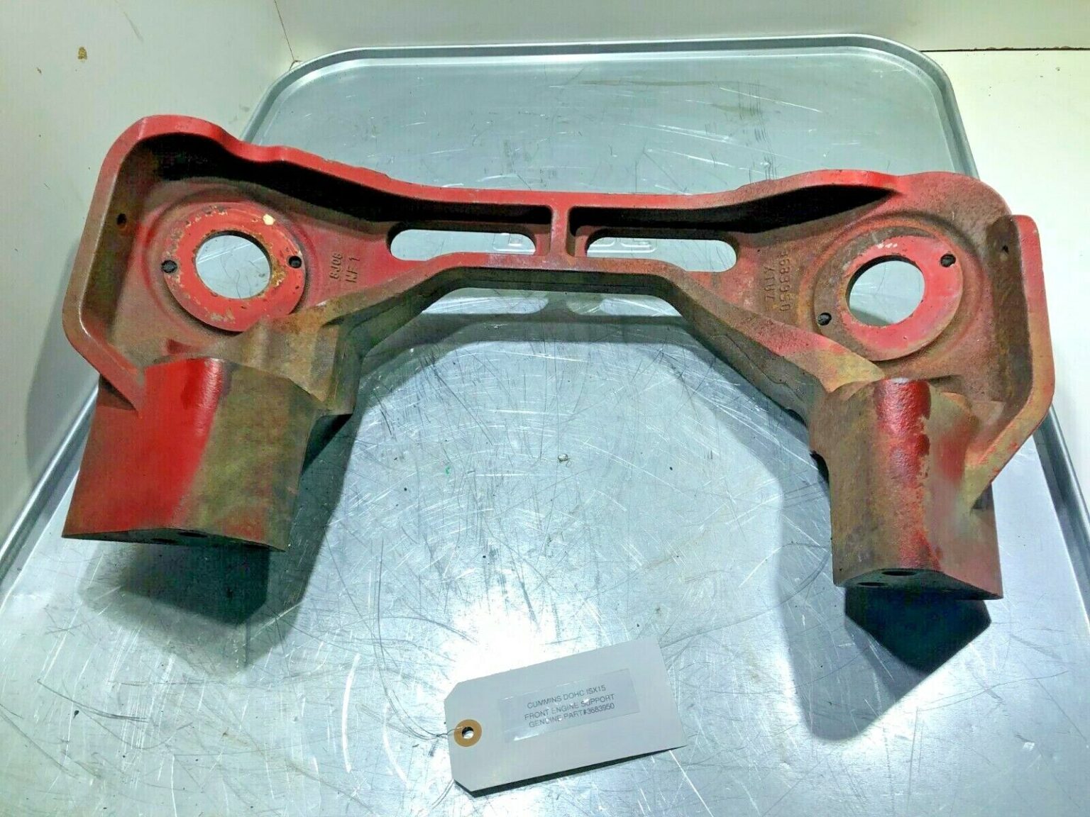 Cummins ISX15 Front Engine Support Bracket 3683950 OEM ⋆ Used Diesel Parts